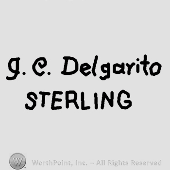 Mark with The text "J. C. Delgarito STERLING". | #176097
