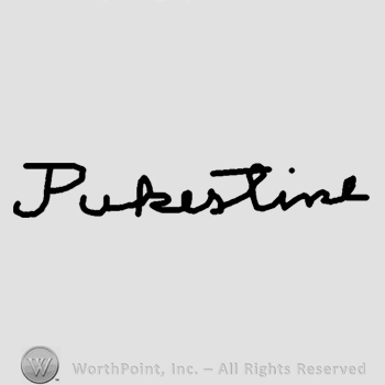 Mark with The text "P ukestine". | #176173