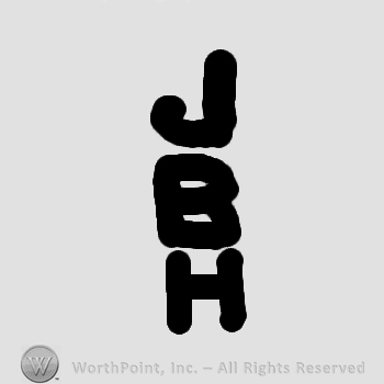 Mark with The letters "JBH". | #177458