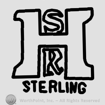 Mark with The text "HSR STERLING". | #177462