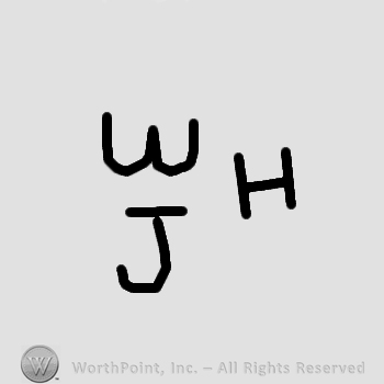Mark with The letters "WJH". | #177483