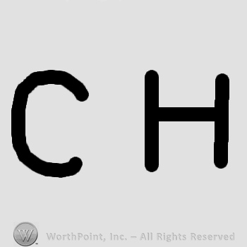 Mark with CH written. | #177582