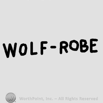 Mark with The text "WOLF-ROBE". | #177592