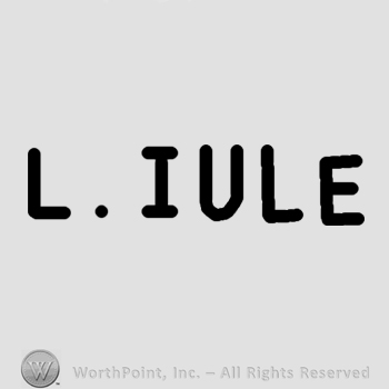 Mark with The text "L. Iule". | #177609