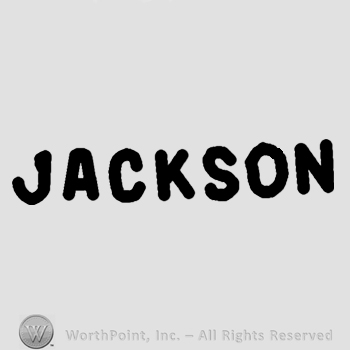 Mark with The word "JACKSON". | #177619