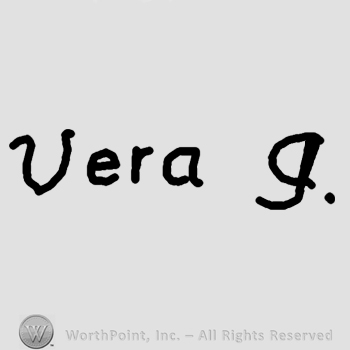 Mark with The text "Vera J". | #177641
