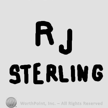 Mark with The text "RJ STERLING". | #177709
