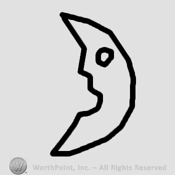 Mark with A crescent. | #177763