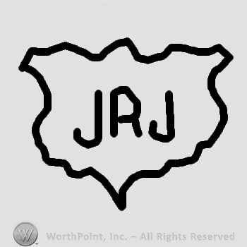 Mark with A shape like a map and the letters | #177766