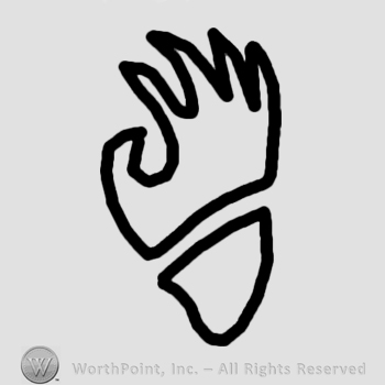 Mark with A stylized bear paw. | #178050
