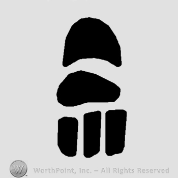 Mark with A stylized bear paw. | #178061