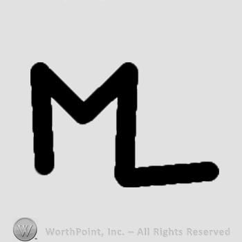 Mark with Monogram of letters "ML". | #178149