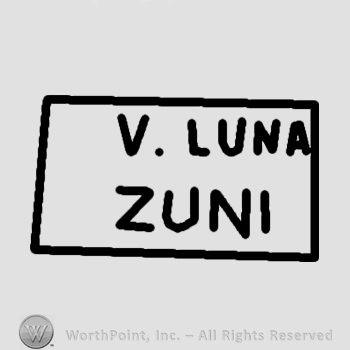 Mark with A rectangle and the text "V. LUNA | #178193