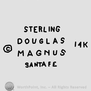 Mark with The text "STERLING DOUGLAS MAGNUS SANTA | #178207
