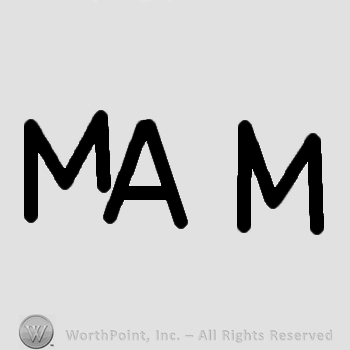 Mark with The letters "MAM". | #178281