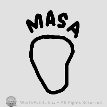 Mark with The word "MASA" and a track. | #179418