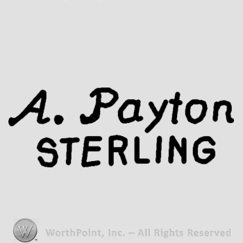 Mark with The text "A Payton STERLING". | #179618