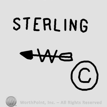 Mark with The word "STERLING", the letter "W", an | #179622