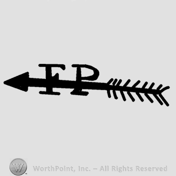 Mark with The letters "FP" and an arrow. | #179628