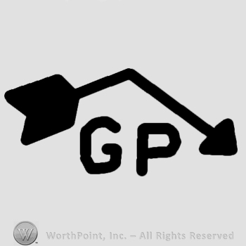 Mark with The letters "GP" and an arrow. | #179658