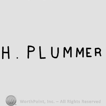 Mark with The text "H. PLUMMER". | #179718