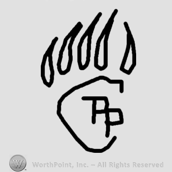 Mark with A bear paw and the letters "PP". | #179770