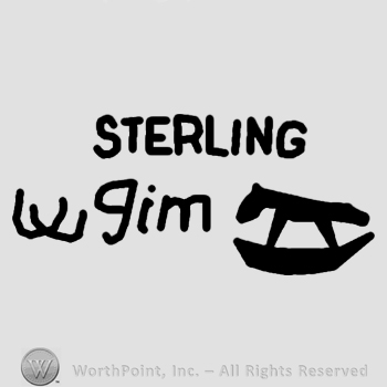 Mark with The text "Sterling W Jim" and a symbol. | #179916