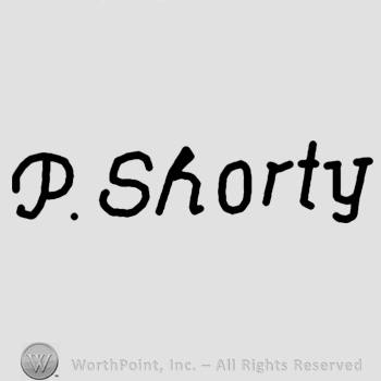 Mark with The text "P. Shorty". | #180128