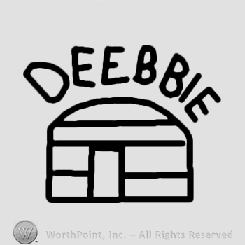 Mark with The word "DEBBIE" and a hogan. | #180140