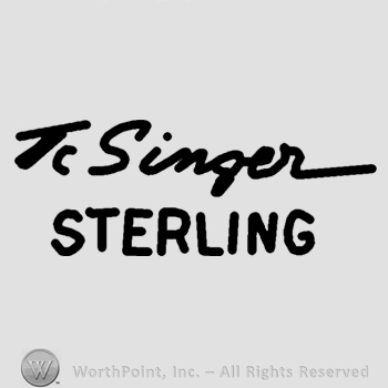 Mark with The text " Tc Singer STERLING". | #180173