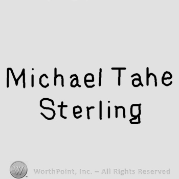 Mark with The words "Michael Tahe Sterling". | #180302
