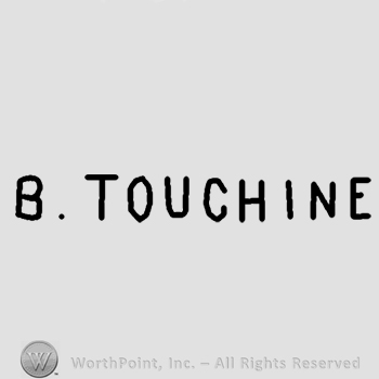Mark with The text "B. TOUCHINE". | #180895