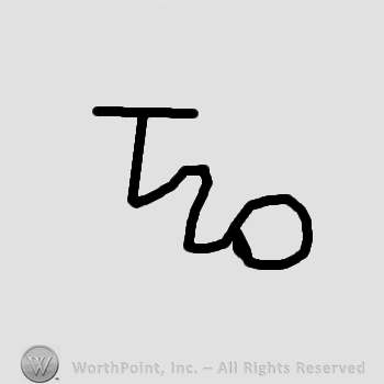 Mark with Monogram of letters "TSO". | #180960