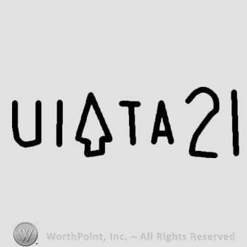 Mark with The text "UITA", an arrow and the | #181008