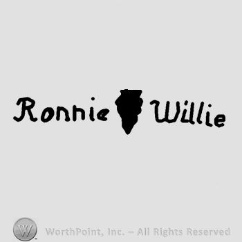 Mark with The text "Ronnie Willie" and a symbol. | #181215