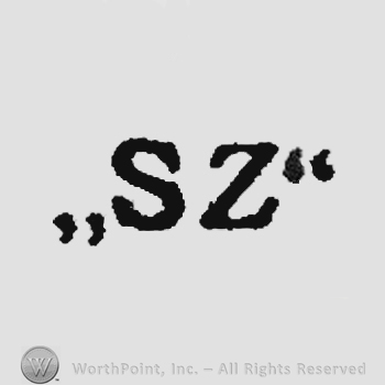 Mark with Letters SZ in uppercase. | #182279