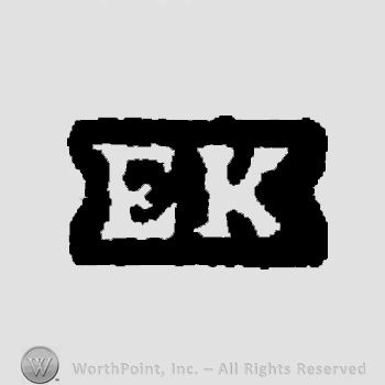 Mark with Letters EK in uppercase. | #183196