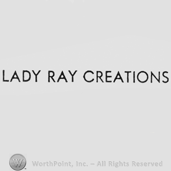 Mark with The text "LADY RAY CREATIONS". | #186857