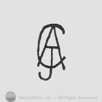 Mark with The monogram of letters "AJC". | #186887