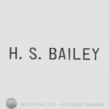 Mark with The text "H.S.BAILEY". | #186930
