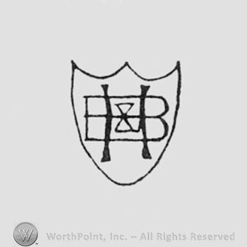 Mark with The monogram of letters "BH" and a | #186962