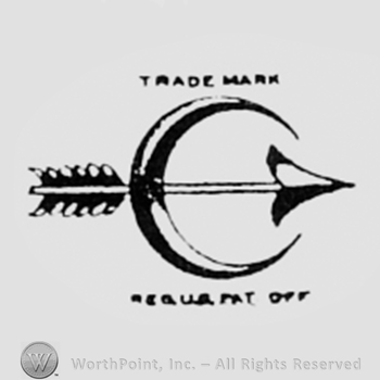 Mark with A crescent, an arrow and the words | #187116