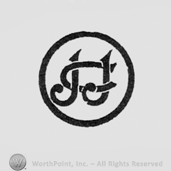 Mark with Monogram of letters "JJC" and a circle. | #187354