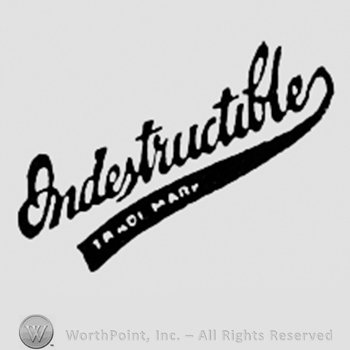 Mark with The word "INDESTRUCTIBLE TRADE MARK". | #187464