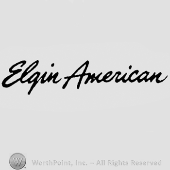 Mark with The text "Elgin American". | #187598