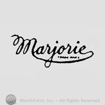 Mark with The word "Marjorie".. | #187606