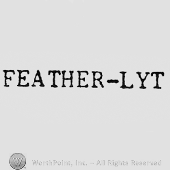 Mark with The text "FEATHER-LYT". | #187641