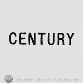 Mark with The word "CENTURY". | #187789