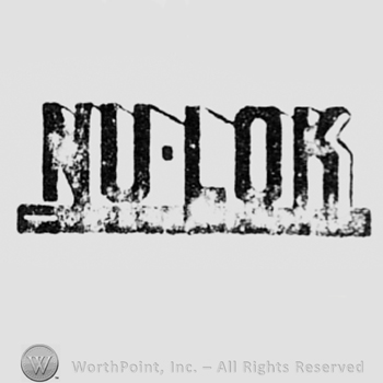 Mark with The text "NU-LOK". | #187807