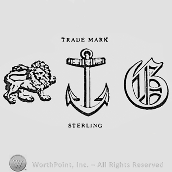 Mark with A lion, an anchor, the monogram of | #187953